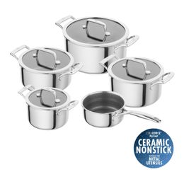 Zwilling Peak Kochtopfset 5-tlg, 18/10 Edelstahl