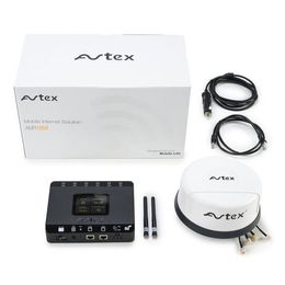 AVTEX Router 4G LTE/WLAN mit 5G Antenne weiß