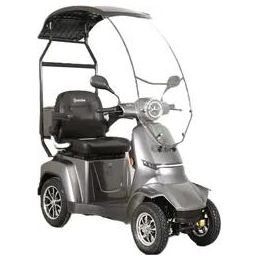 Elektromobil GreenStreet "E-Mover Deluxe", grau (dunkelgrau), ElektromobileB:72cm H:105cm L:169cm, mit 60V/26Ah Li-Ion-Akku, inkl. Topcase und Dach, B:72cm H:105cm L:169cm