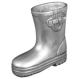 Wanddekoobjekt AMBIENTE HAUS "Gummistiefel - gross", silber (antiksilber), B:8 H:18 T:18, Polyresin, Wanddekoobjekte