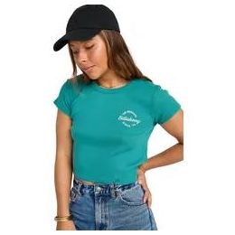 T-Shirt Billabong "In The Sun", Damen, Gr. L, grün (evergrün), 100% Baumwolle, Shirts