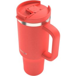 Contigo Thermotrinkbecher mit Strohhalm Coral