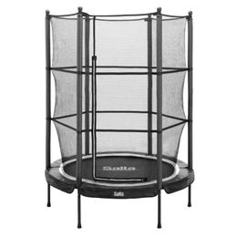 Salta Junior Trampoline f&uuml;r In- und Outdoor - rund - &Oslash;140cm - Schutzrand Schwarz