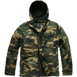 Vintage Industries Levin Camo, Textiljacke wasserdicht