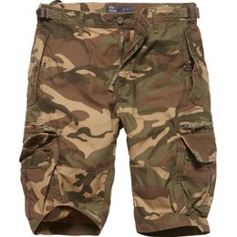 Vintage Industries Gandor Camo, Cargo-Shorts