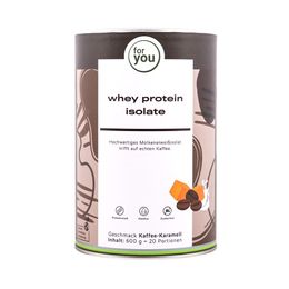 for you eHealth for you whey protein isolate - Kaffee-Karamell