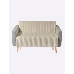 WITT Wohnprogramm, elfenbein, Gr&ouml;&szlig;e 110x140 cm - Sofaschoner