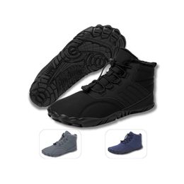 DOTALES Herren Barfußschuh "Trekstep Barfußschuhe Winterstiefel Damen & Herren – Exklusiv &", Gr. 38schwarz, Polyester, Textil, Schuhe, Minimalschuhe