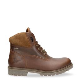 Panama Jack Herren Schn&uuml;rboots "Amur Gtx C4", Gr. 45braun, Leder, Schuhe, Winterboots, Schn&uuml;rstiefel mit wasserdichter GORE-TEX-Membran