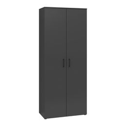 Roller Drehtürenschrank - anthrazit - Breite 80 cm