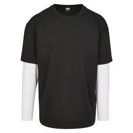 Urban Classics Shirt Herren Gr&ouml;&szlig;e S schwarz / wei&szlig;