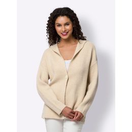 Heine Damen Cardigan, Braun, Gr. 44, Strickjacken, Material: Polyacryl