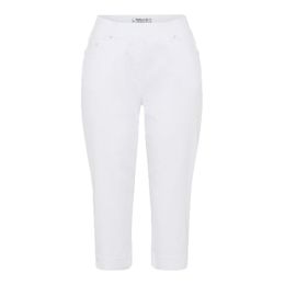 Brax - Comfort Plus-Caprihose Modell Carina Capri, weiss, Gr. 21 - Baumwolle