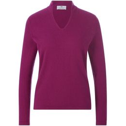 Peter Hahn - Pullover aus 100% Premium-Kaschmir Modell Vivien, pink, Gr. 44 / L - Kaschmir