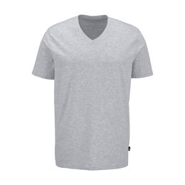Bruno Banani Herren T-Shirt, schwarz, wei&szlig;, grau-meliert, Gr&ouml;&szlig;e M