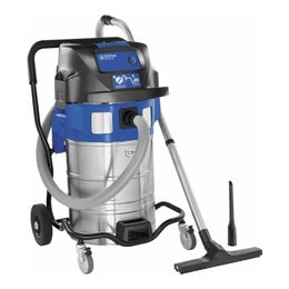 Nilfisk Attix 961-01 Industriesauger mit Edelstahlbehälter und Zubehör (78 l Behältervolumen, 1500 W Leistungsaufnahme, 70 l/s Luftmenge) für Nass- und Trockensaugen, 302002900)
