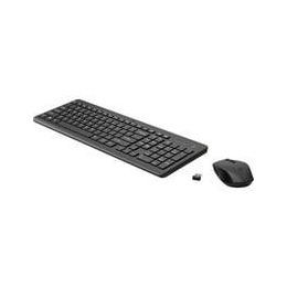 HP 330 Wireless-Maus und -Tastatur, Desktop-Set schwarz, DE-Layout