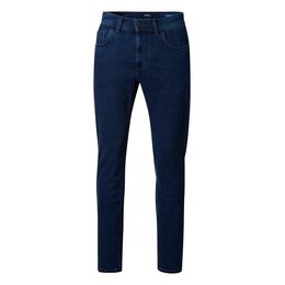 5-Pocket-Jeans, Herren, Gr. 34, Länge 34, blau (dunkelblau stonewash), Denim/Jeans, Obermaterial: 72% Baumwolle, 26% Polyester, 2% Elasthan, Pioneer Authentic Jeans, gerade lang, Jeans
