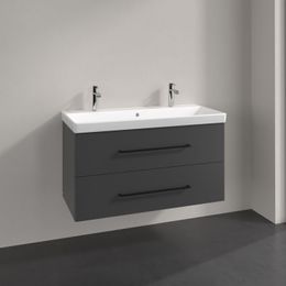Villeroy & Boch Villeroy & Boch Avento Waschtisch mit Unterschrank 100 cm, 2 Auszüge