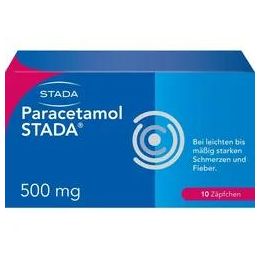Paracetamol STADA 500mg Z&auml;pfchen 10 ST