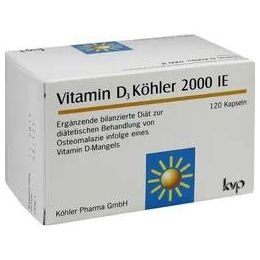 K&ouml;hler Pharma GmbH Vitamin D3 K&ouml;hler 2000 Ie 120 ST