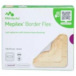 ToRa Pharma Mepilex Border Flex Schaumverb.haft.7.5x7.5 cm 5 ST