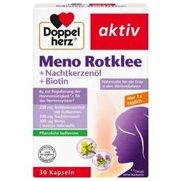 Doppelherz Meno Rotklee+nachtkerzen&ouml;l+biotin 30 ST