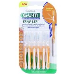 Sun Star Gum Trav-Ler Orange Kerze 0.9Mm Interden+6 Kappen 6 ST
