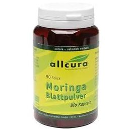 Allcura Moringa Blattpulver Bio Kapseln 90 ST