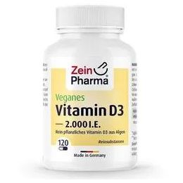 ZeinPharma Vitamin D3 2000 I.e. Vegan 120 ST