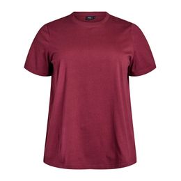 ZIZZI T-Shirt 'Charlin' Damen Gr&ouml;&szlig;e 9XL/10XL dunkelrot