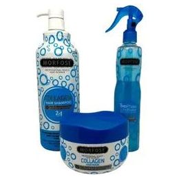 Morfose - Haarpflege-Set gro&szlig; - Collagen - (Shampoo + Conditioner + Haarmaske)