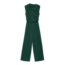 Mango Jumpsuit 'Aubrey' Damen Gr&ouml;&szlig;e XS dunkelgr&uuml;n