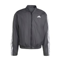 adidas Sportswear Sportjacke 'ESS' Herren Gr&ouml;&szlig;e XL schwarz / wei&szlig;