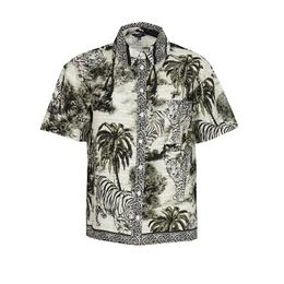 South Beach Bluse Damen Gr&ouml;&szlig;e XL gr&uuml;n / wei&szlig;