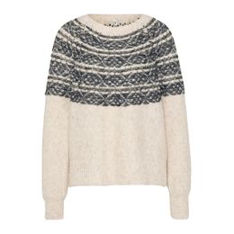 Only Tall Pullover 'ONLSIDONA' Damen Gr&ouml;&szlig;e XXL beigemeliert / blaumeliert / tanne