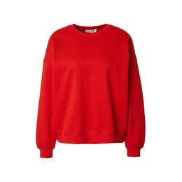 Pieces Sweatshirt 'PCFANY' Damen Gr&ouml;&szlig;e S lavendel / rot