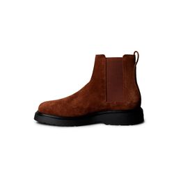 Calvin Klein Chelsea Boots 'ESS' Damen Gr&ouml;&szlig;e 45 rostbraun Winterschuhe