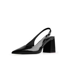 Bershka Slingpumps Damen Gr&ouml;&szlig;e 39 schwarz