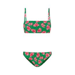 Shiwi Bikini 'Lola' Damen Gr&ouml;&szlig;e S gr&uuml;n / rosa / hellpink