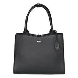 SOCHA Laptop-Tasche Diamond 14 " Leder Schwarz 39 x 12 x 29 cm