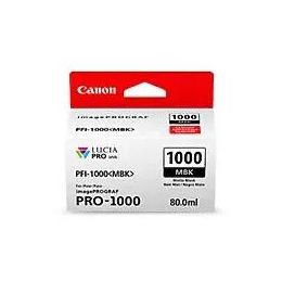 Canon PFI-1000MBK Original Tintenpatrone Mattschwarz
