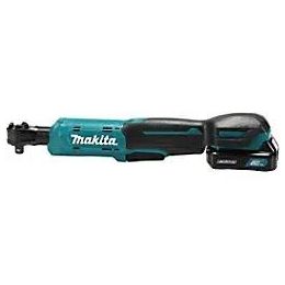 Makita Akku-Ratschenschrauber WR100DZ Türkis, Schwarz