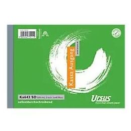 URSUS Style Kassenausgangsbuch KA643SD A6 quer 3x40 Blatt selbstdurchschreibend