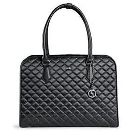 SOCHA Damen Laptoptasche Black Dia Facelift 15.6 " Kunstleder Schwarz 41 x 13 x 32,5 cm
