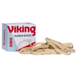 Viking Gummibänder 150 x 6 mm Ø 100 mm Natur 100 g