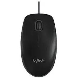 Logitech B100 Maus Kabelgebunden Schwarz