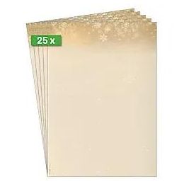 Sigel DIN A4 Briefpapier Gold, Wei&szlig; 90 g/m2 25 St&uuml;ck