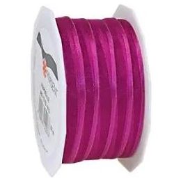 PRÄSENT PRAESENT Organza 4831050-616 Purpur 10 mm x 50 m 1 Stück
