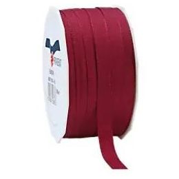 PRÄSENT PRAESENT Taftband 6051050-619 Bordeaux 10 mm x 50 m 2 Stück